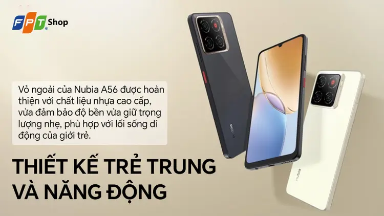 Nubia A56 4GB chính hãng, giá rẻ