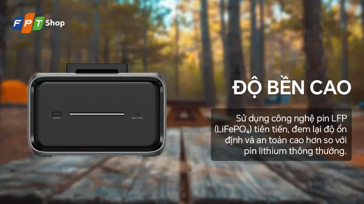 Pin mở rộng EB600 140W 572Wh cho EcoFlow River 3 Plus chính hãng, giá rẻ