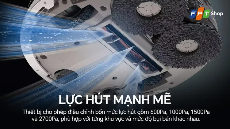 Robot hút bụi lau nhà Philips XU6500/82 - Giá siêu tốt