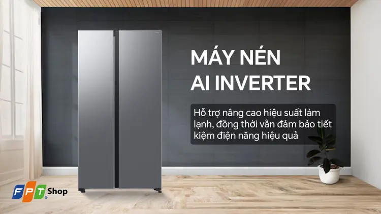 Tủ lạnh Samsung Inverter 655 lít RS70F65Q3TSV | Giá tốt
