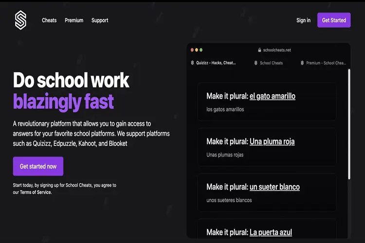 School Cheats: Công cụ hỗ trợ tìm đáp án nhanh chóng cho học sinh