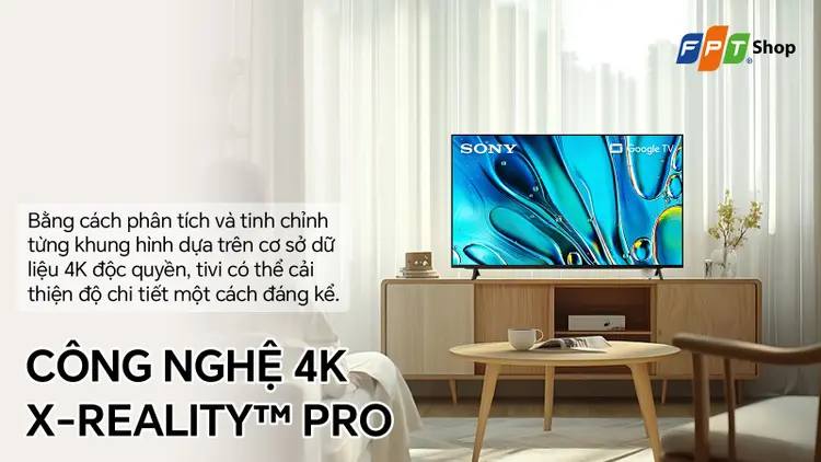 Google Tivi Sony K S30 4K UHD - Giá tốt, giao ngay