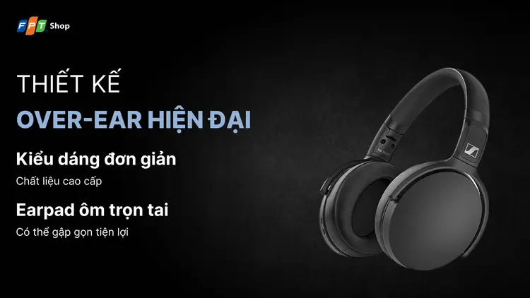 Tai nghe Sennheiser HD 350BT | Giá ưu đãi, trả góp 0%