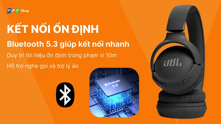 Tai nghe JBL Tune 520BT | Có trả góp 0%, giao nhanh 1H
