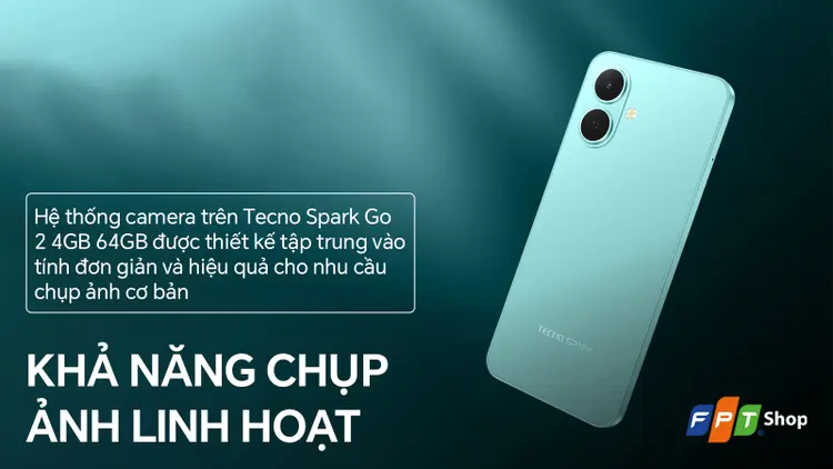 Tecno Spark Go 2 4GB chính hãng, giá rẻ