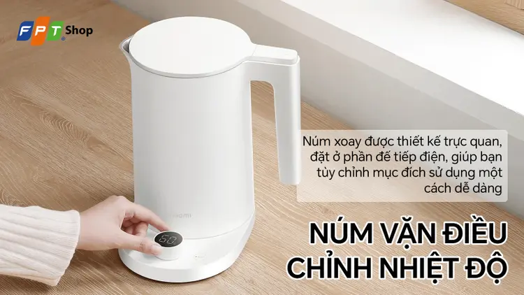 Ấm đun siêu tốc Xiaomi Smart Kettle 2 Pro 1.7L - Giá rẻ