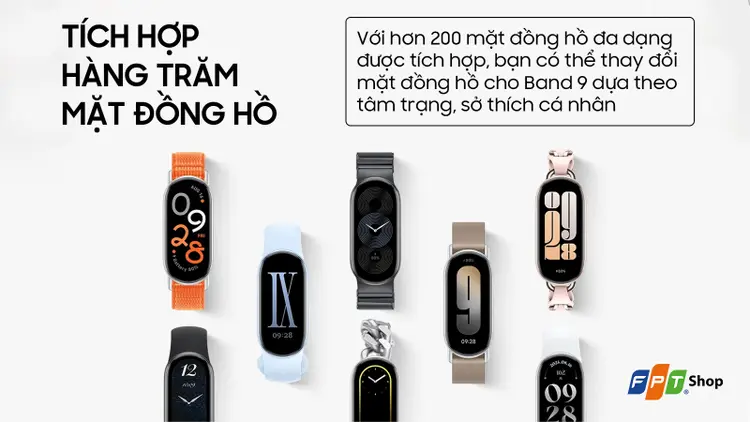 Xiaomi Mi Band 9 - Chính hãng, giá rẻ