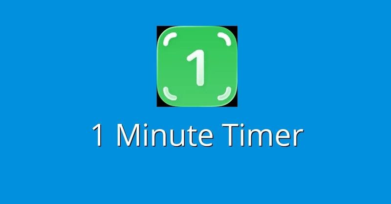 Tải 1 Minute Timer: Công cụ tối giản cho mọi hành trình tập luyện