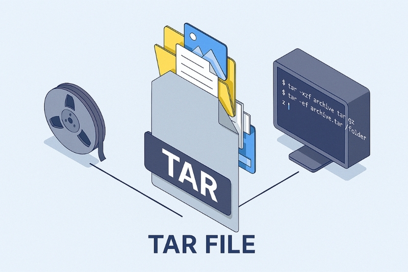 File TAR là gì? Giải mã định dạng lưu trữ phổ biến trên Linux và macOS