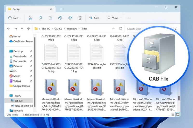 File CAB là gì? Cách mở, cài đặt và chuyển đổi file CAB trong Windows