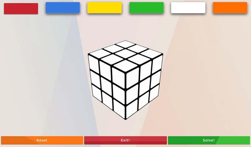 Tải 3D Cube Solver: Ứng dụng giải Rubik 3x3 cực đơn giản