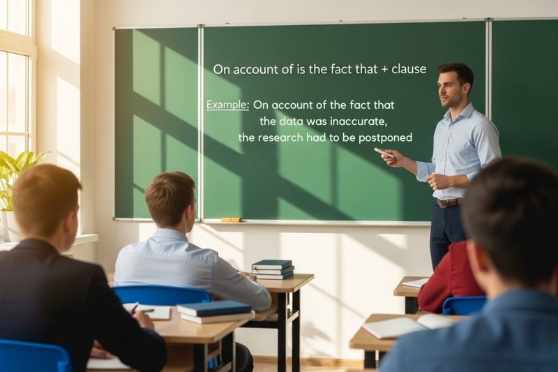 On account of là gì? Ý nghĩa, cấu trúc và cách dùng chính xác trong ...