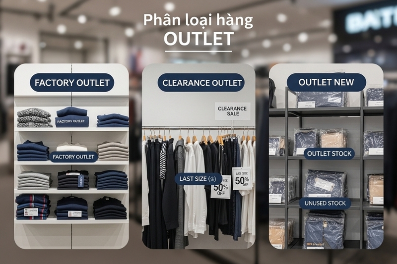 Hàng outlet là gì? Bí quyết săn đồ hiệu giá tốt mà bạn không nên bỏ lỡ