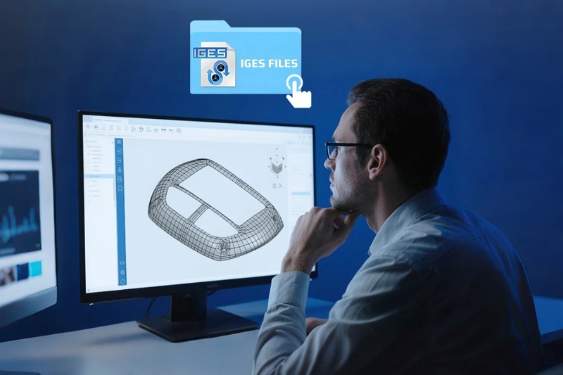 File IGS là gì? Chuẩn trao đổi dữ liệu thiết kế CAD 2D-3D đa nền tảng ...