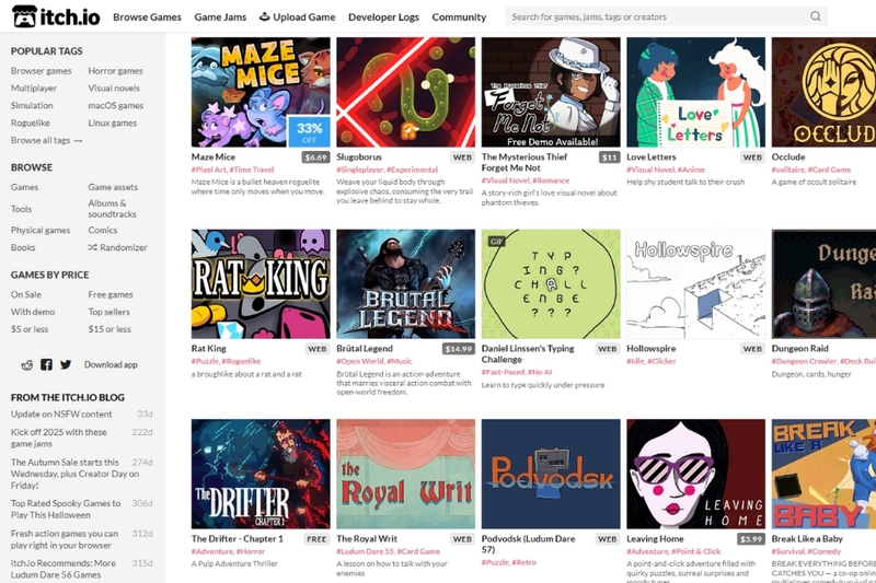 itch.io là gì? Khám phá nền tảng phân phối game indie độc đáo dành cho ...