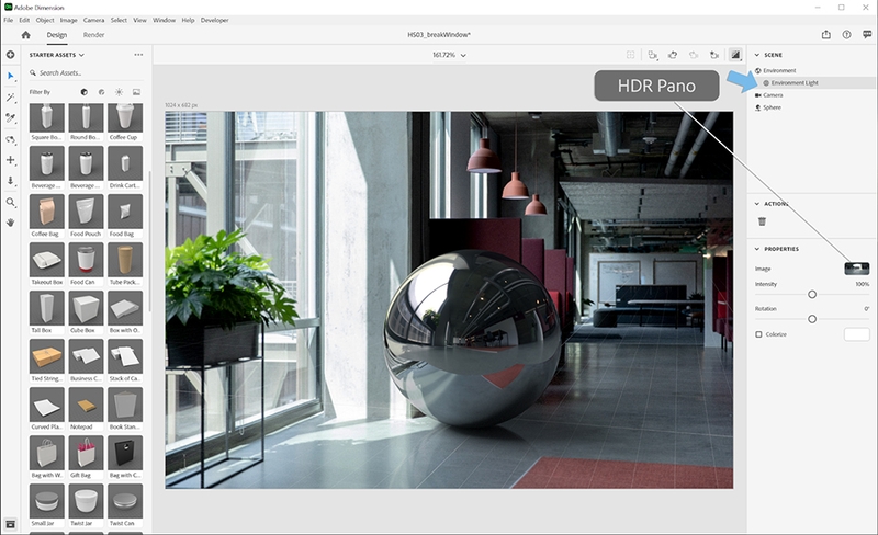 Adobe Dimension: Công cụ tạo mockup 3D thực tế, dễ dùng