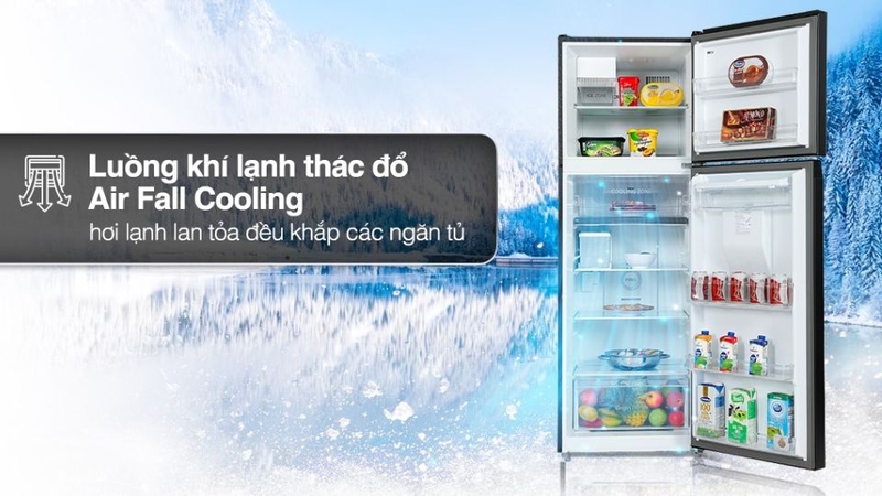Công nghệ Air Fall Cooling trên tủ lạnh Toshiba có gì đặc biệt?