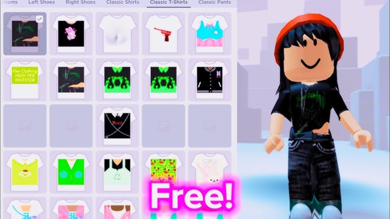 Khám phá áo Roblox T-shirt: Thiết kế, sáng tạo phong cách độc đáo