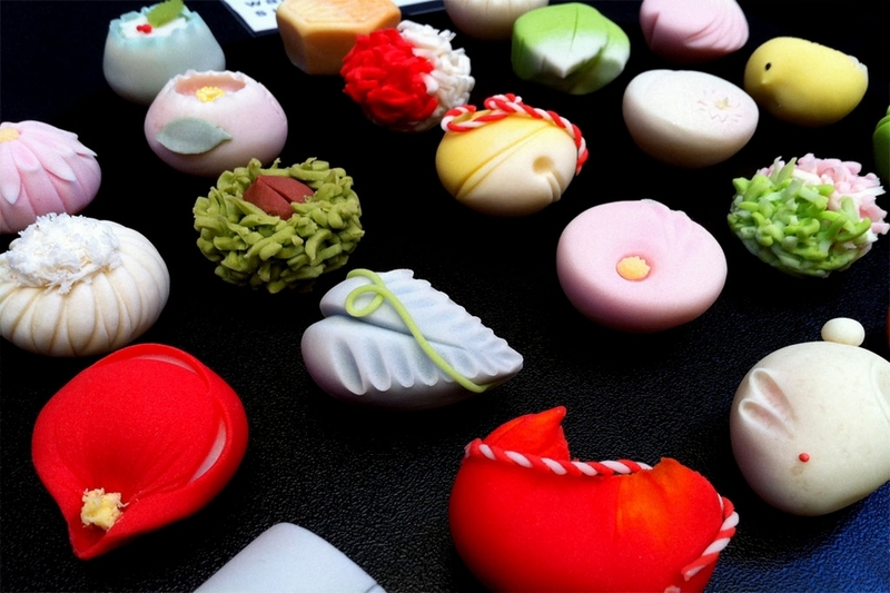Bánh wagashi - Món bánh đậm đà tinh hoa nghệ thuật của người Nhật Bản