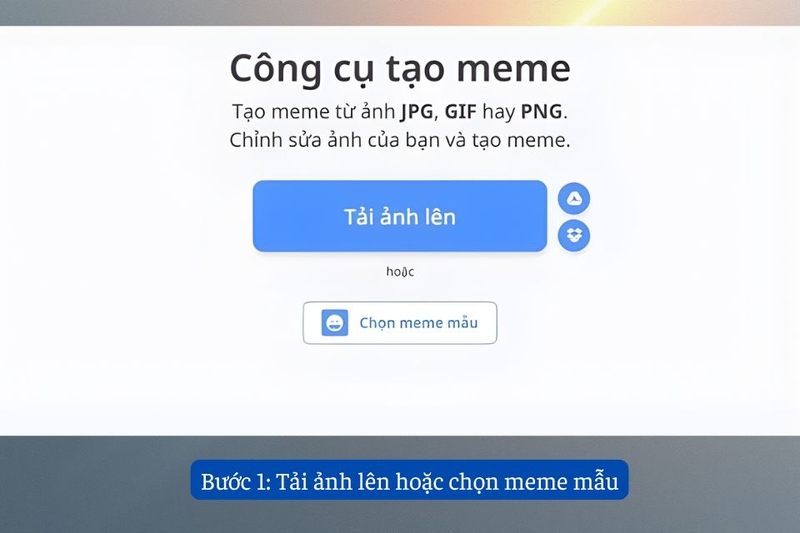 Cách chế ảnh meme bằng AI sáng tạo, viral chỉ trong vài phút