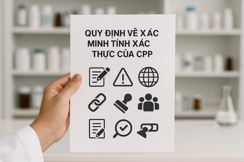 CPP là gì? Những quy định quan trọng về Giấy chứng nhận sản phẩm dược phẩm (CPP)