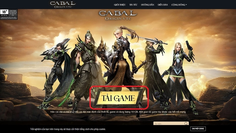 Cabal Origin VTC - Game PC đỉnh cao với cốt truyện bí ẩn
