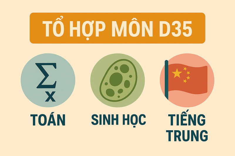 D35 gồm những môn nào? Ngành nào tiềm năng cho tổ hợp này?