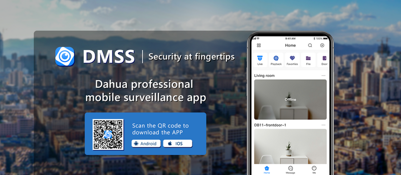 DMSS – Ứng dụng giám sát và quản lý an ninh di động kỹ thuật số Digital Mobile Surveillance System