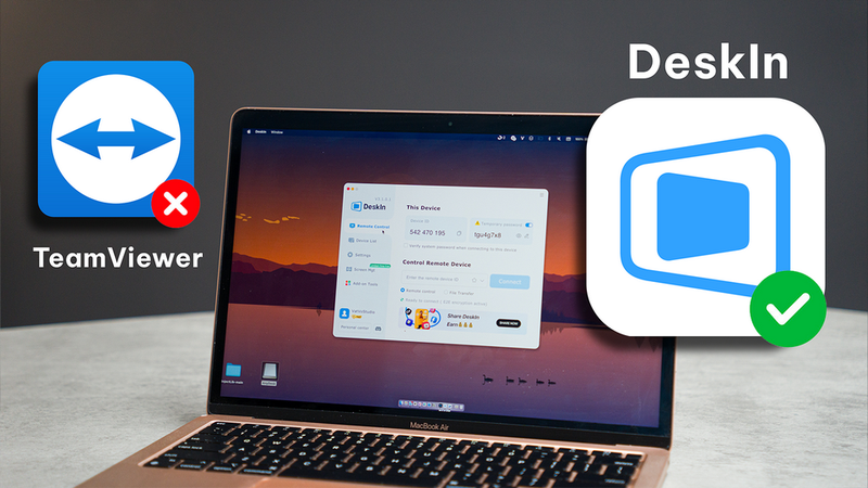 DeskIn - Toàn bộ thông tin về phần mềm điều khiển Remote Desktop