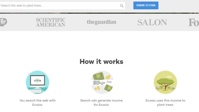 Ecosia là gì? Khám phá những tính năng thú vị của Ecosia