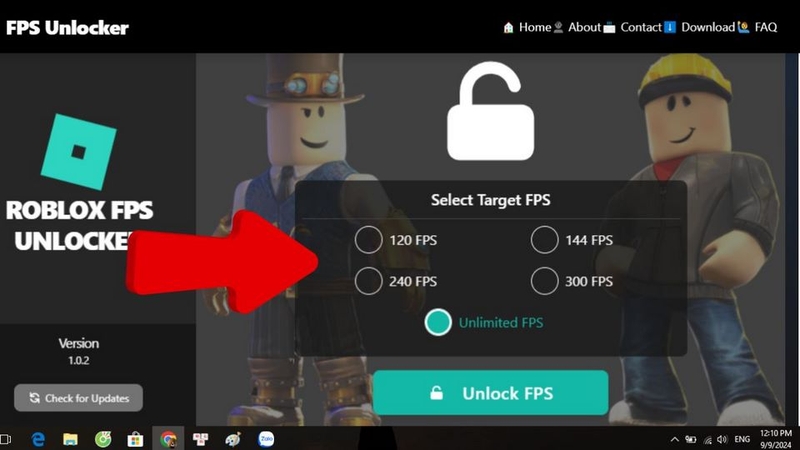 Hướng dẫn sử dụng Roblox FPS Unlocker để đạt hiệu suất tối đa