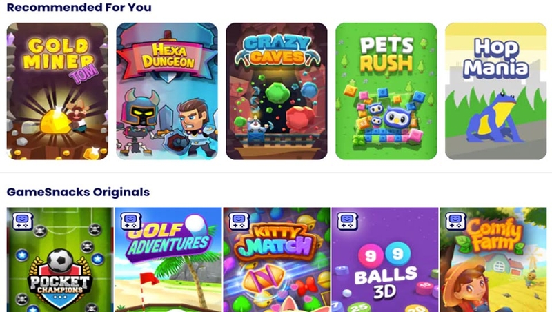 Tải GameSnacks trên máy tính: Kho game giải trí cho người bận rộn