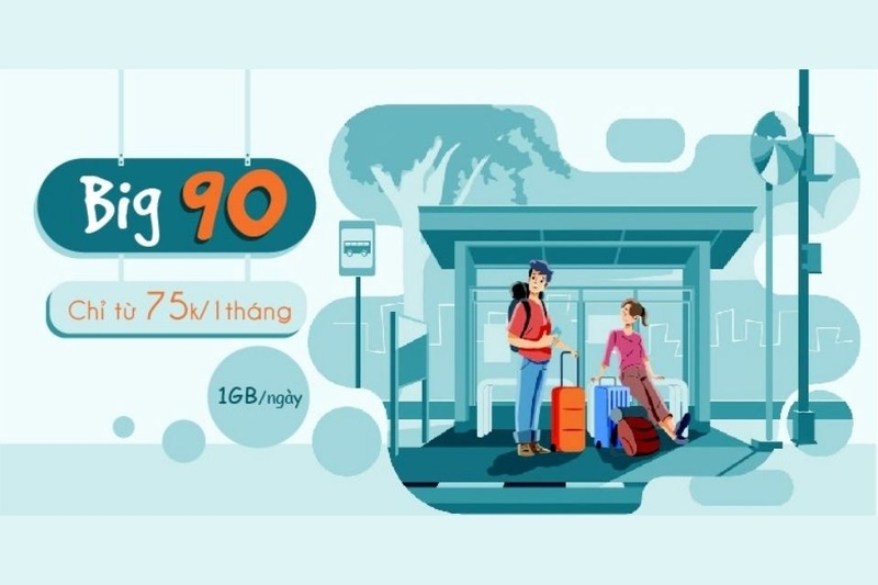 Gói cước 5G VinaPhone 1 tháng mới nhất hiện nay vô tư lướt mạng