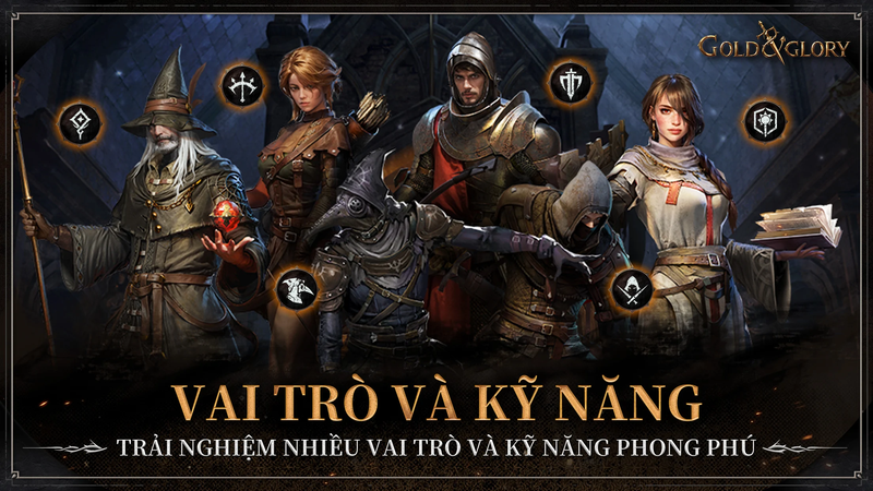 Tải Gold and Glory: Khám phá ngục tối, giết quái vật đầy hấp dẫn