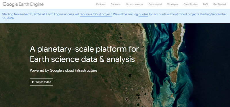 Cách sử dụng Google Earth Engine xem bản đồ thay đổi các năm
