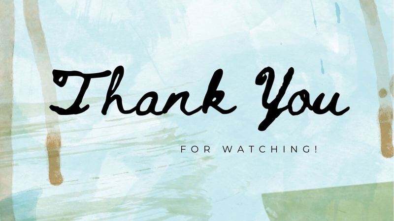 Lưu ngay 100+ mẫu hình thank you for watching chuyên nghiệp