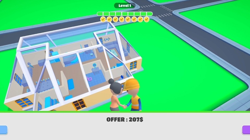 Home Builder 3D, thử thách chiến lược xây dựng quản lý tài nguyên