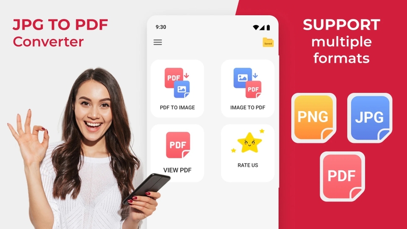 Tải JPG to PDF Converter: Chuyển đổi ảnh sang tài liệu PDF