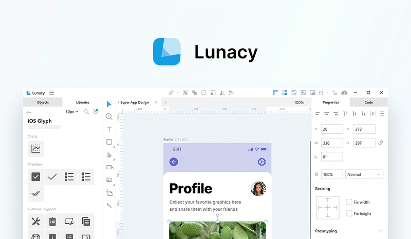 Lunacy là gì? Khám phá công cụ thiết kế UI/UX mới nhất hiện nay