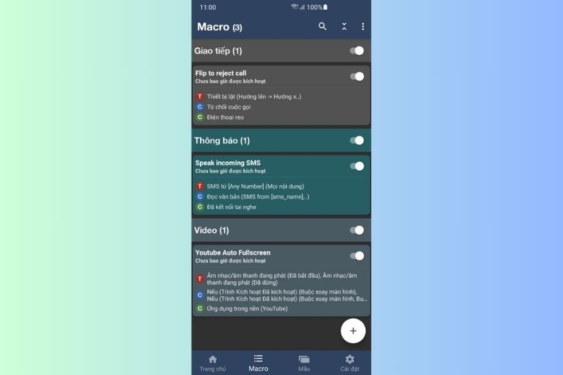 MacroDroid – Khám phá sự thú vị của ứng dụng tự động thực hiện các tác vụ trên Android