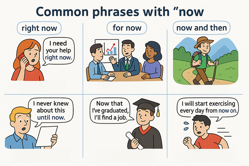 Now là thì gì? Tìm hiểu về vai trò và cách sử dụng now trong tiếng Anh ...