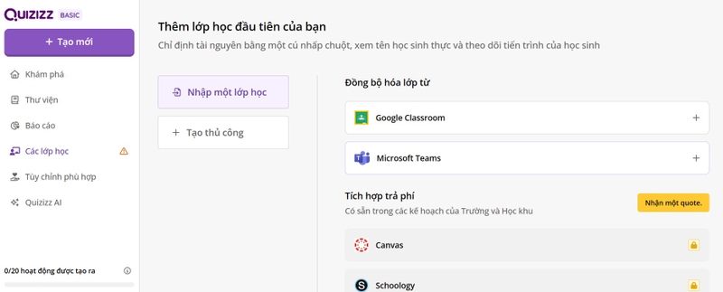Tìm hiểu Quizzie - Nền tảng hỗ trợ học tập, giải trí, đào tạo