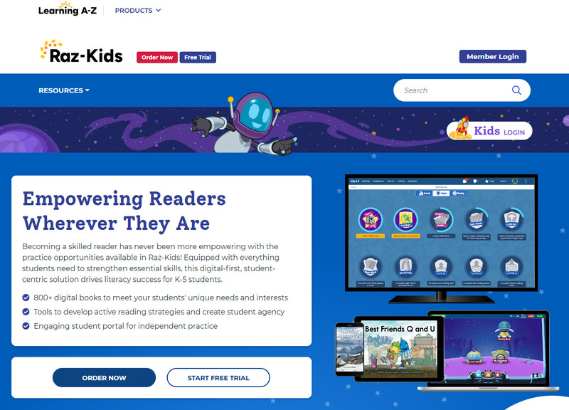 Raz-Kids là gì? Khám phá nền tảng học tiếng Anh trực tuyến chuẩn Mỹ cho ...