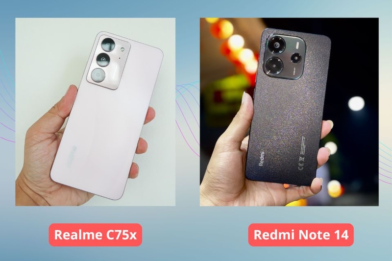 So sánh Realme C75x và Redmi Note 14: Máy nào đáng tiền hơn?