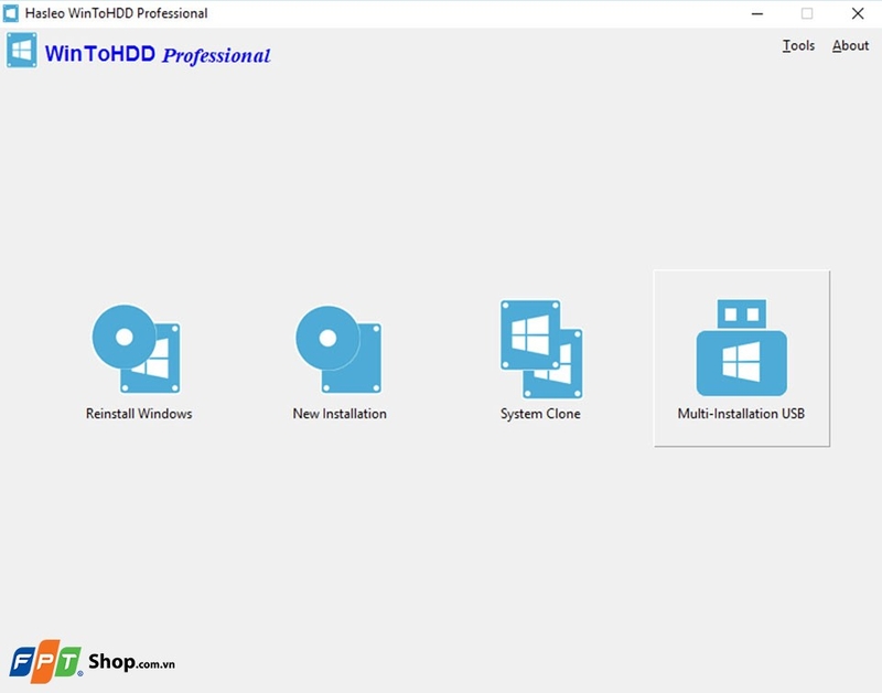 Hướng dẫn sử dụng WinToHDD để cài Windows nhanh chóng và an toàn