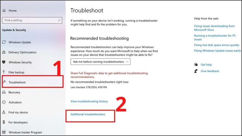 Lỗi Your device is missing important security and quality fixes