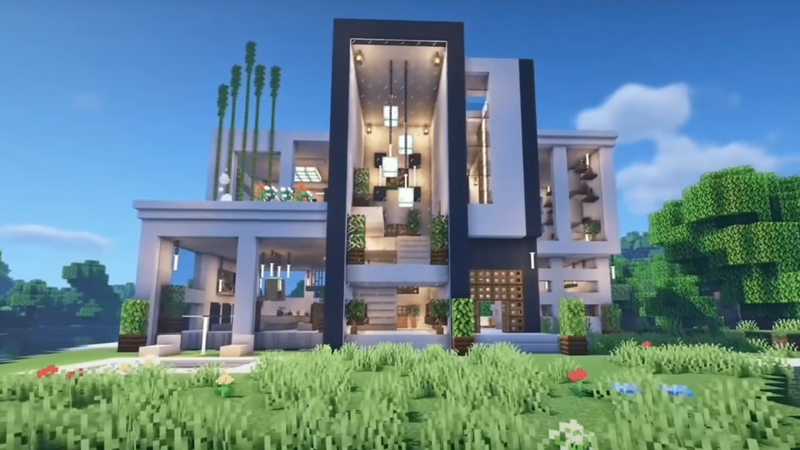 Tổng hợp ảnh Minecraft về ý tưởng thiết kế độc lạ và đẹp mắt
