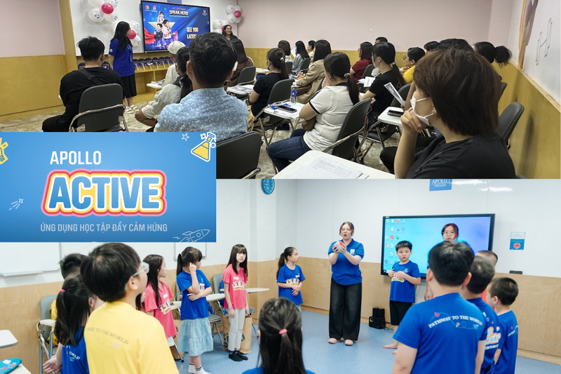 Apollo Active trao cho học viên chìa khóa tự tin học tập