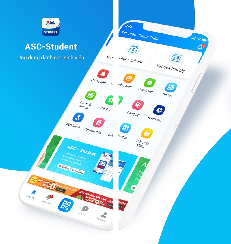 Tải ASC-STUDENT: Ứng dụng tiện ích cho sinh viên đại học
