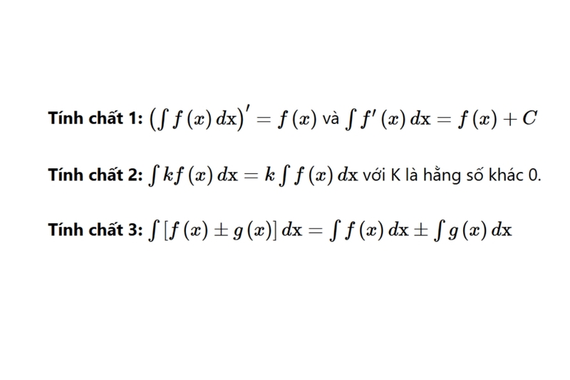 Bảng công thức nguyên hàm đầy đủ: Công thức cơ bản và nâng cao